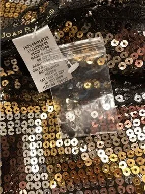 Joan Rivers | Accessories | Joan Rivers Metallic Sequin Chevron Wrap In ...